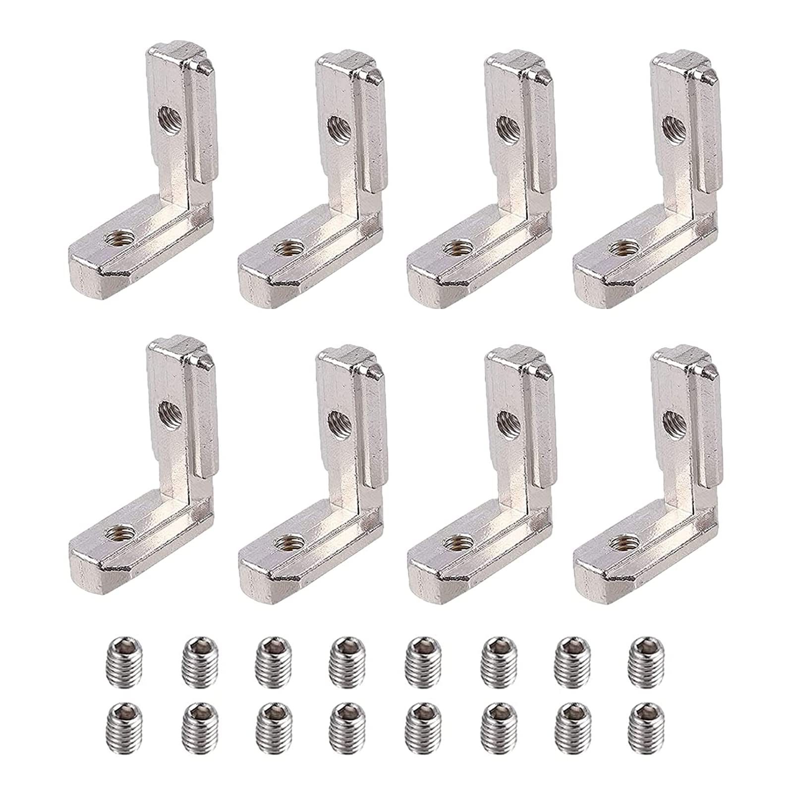 Buy T Slot L-Shape Corner Connector 90 Degree Corner Brace Connector ...