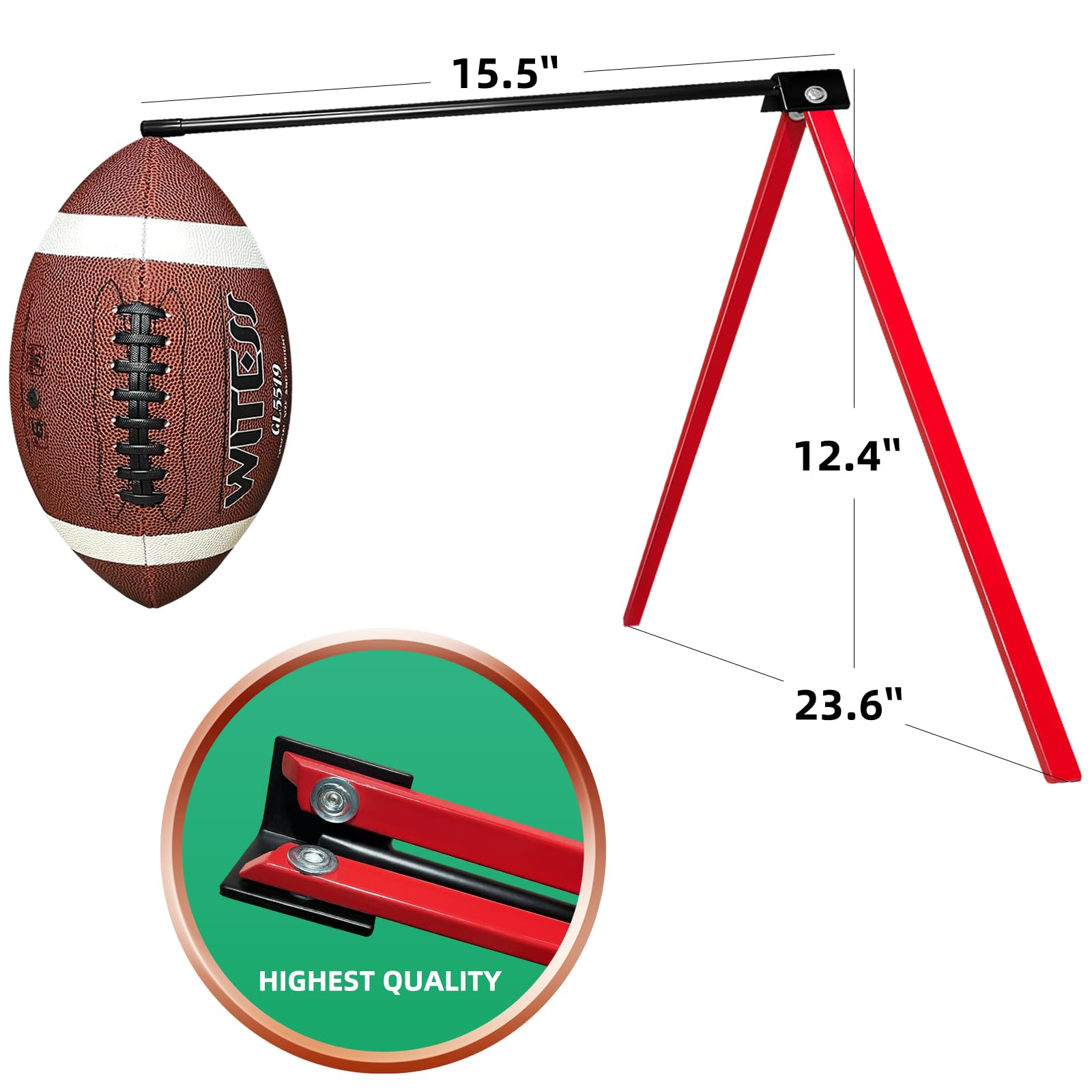YNSZAS ??? Football Kicking Tee, Portable Field Goal Kicking Holder ...