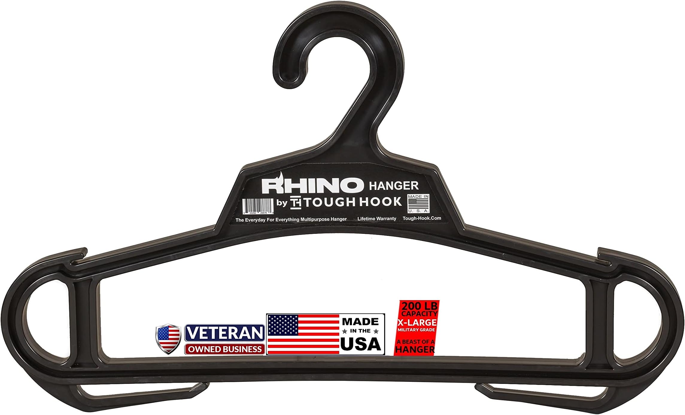 Amazon.com: Neusu Heavy Duty Hangers - 5mm Solid Metal, Hold Over 35 ...