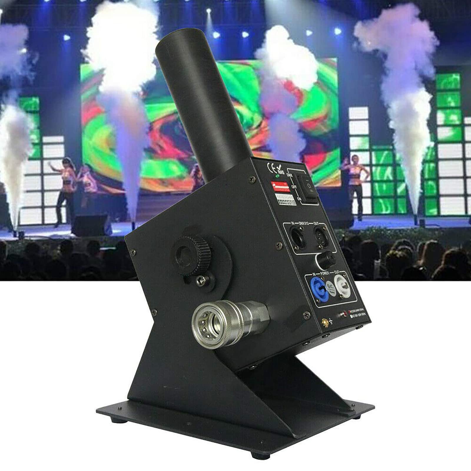 Buy Upgraded CO2 Fog Machine Multi-angle , Column Fog Machine Smoke ...