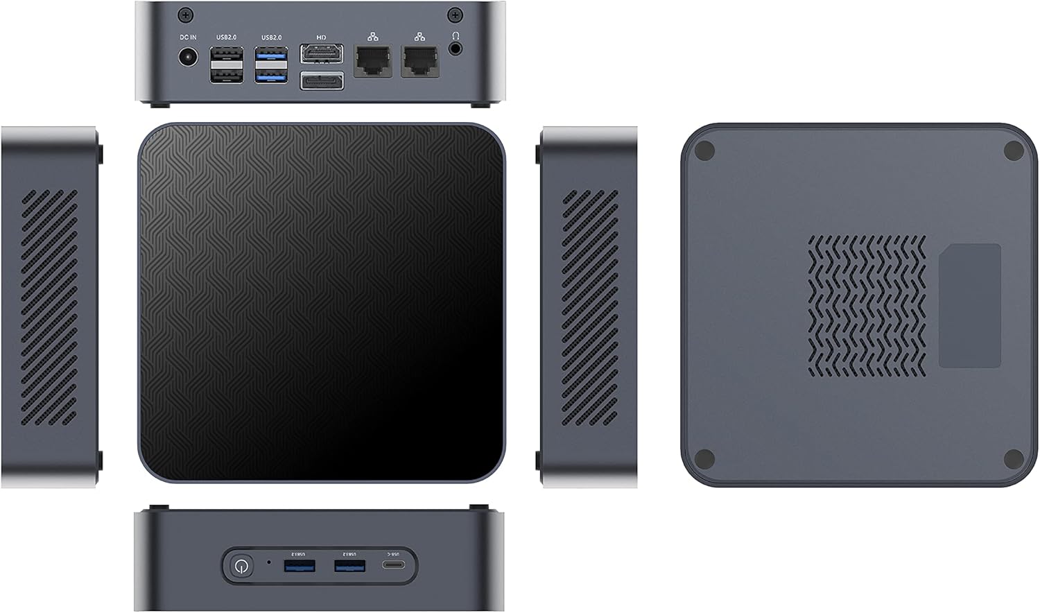 KINGDEL Mini PC K15 Computadora de escritorio AMD Ryzen 9 5900HX CPU ...