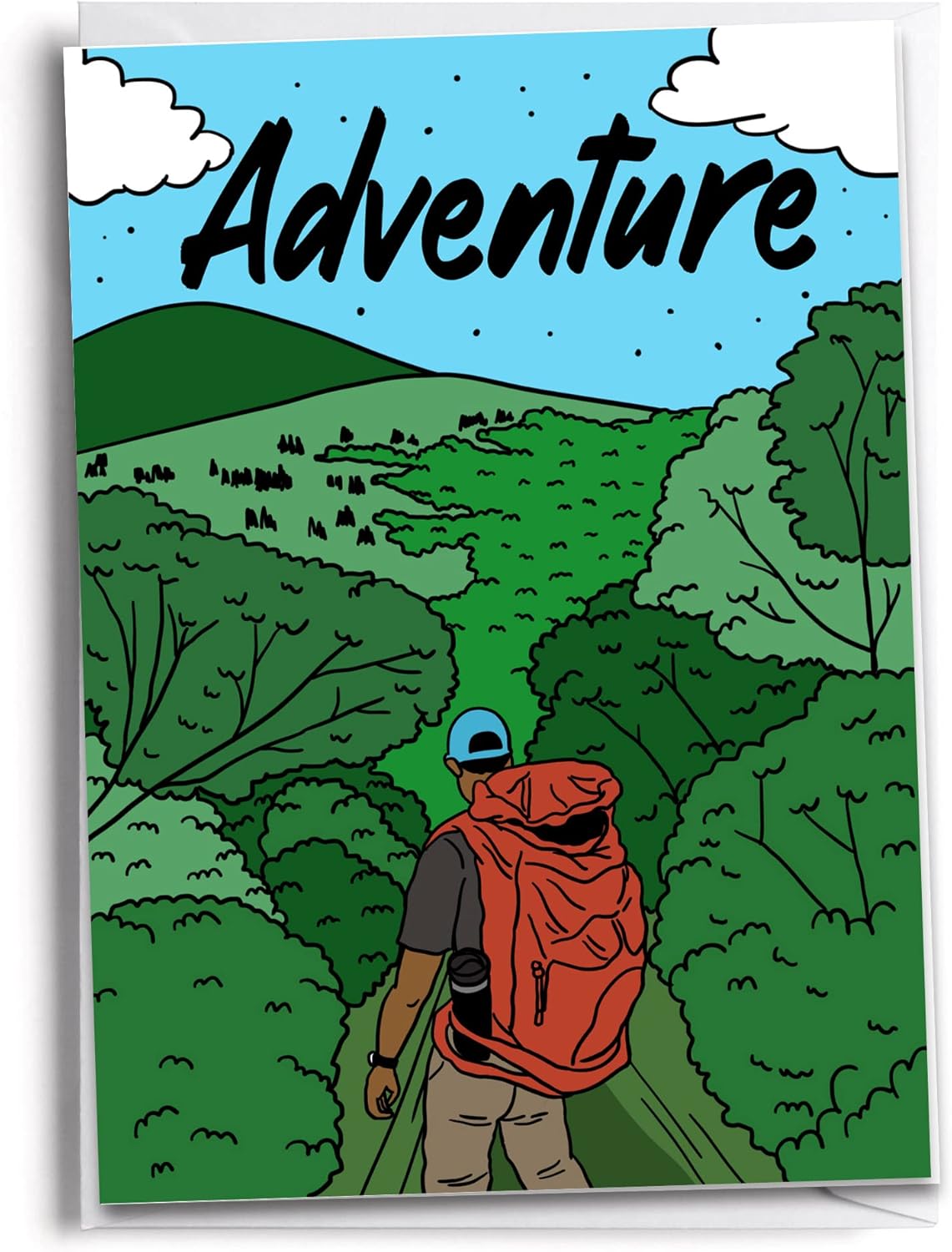 Amazon.com : Sole Inspired Adventure Awaits You | Card for Hiker | New ...