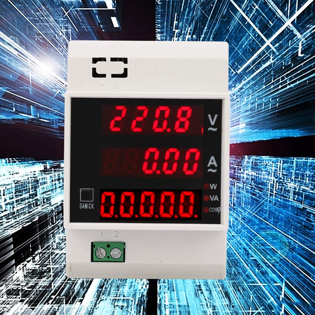 Buy Stable Power Factor Meter, AC100A Plastic Made No Power Supply is ...