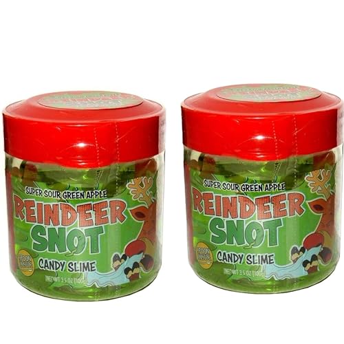 Common Classic Reindeer Snot - Caramelo delgado de manzana verde súper ...
