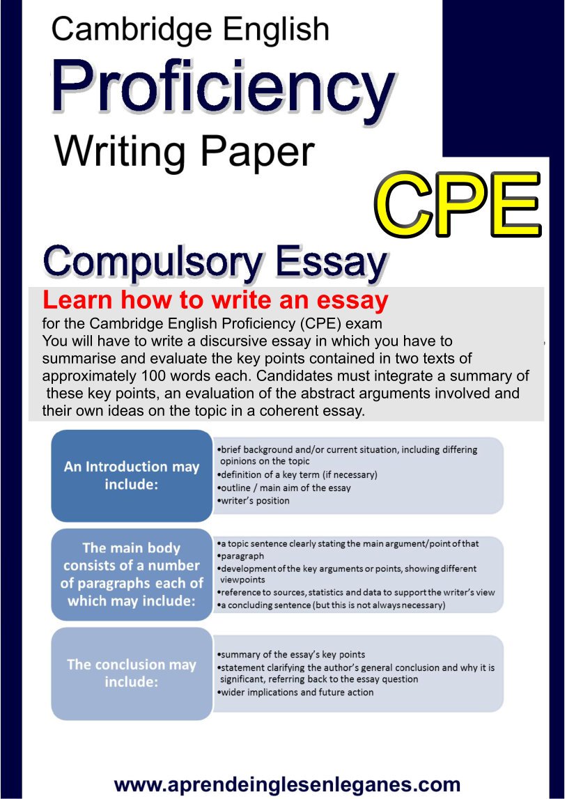Amazon.com: HOW TO WRITE AN ESSAY FOR THE CAMBRIDGE ENGLISH PROFICIENCY ...