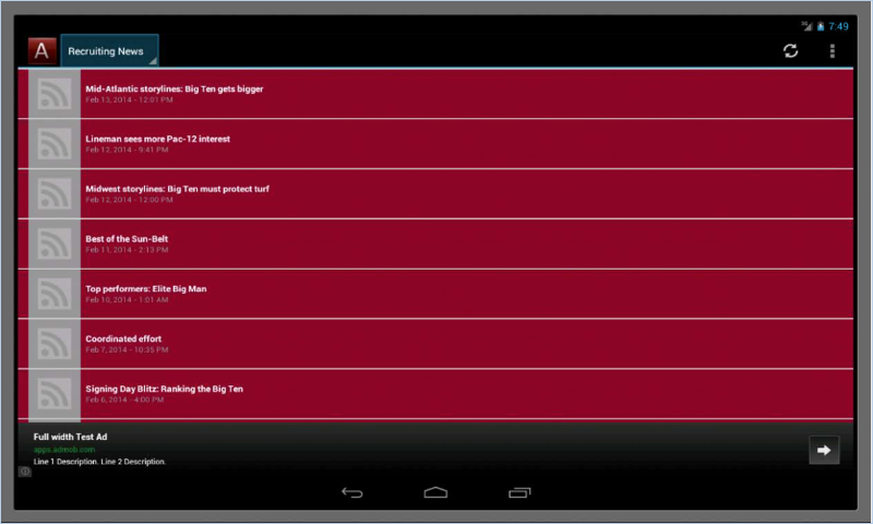 Alabama Football - App on Amazon Appstore