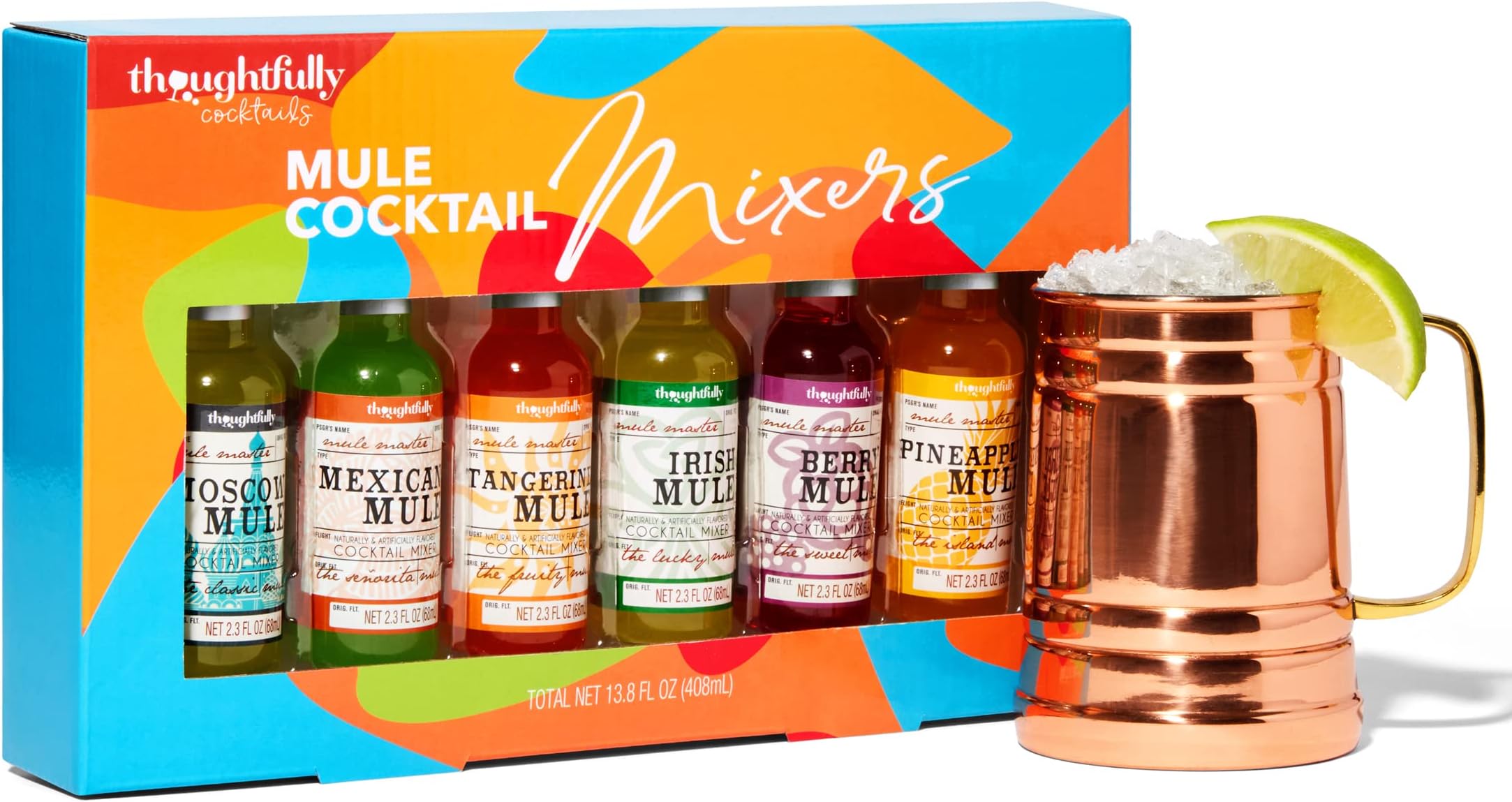 Amazon.com : Hella Cocktail Co. Moscow Mule Premium Cocktail Mixers ...