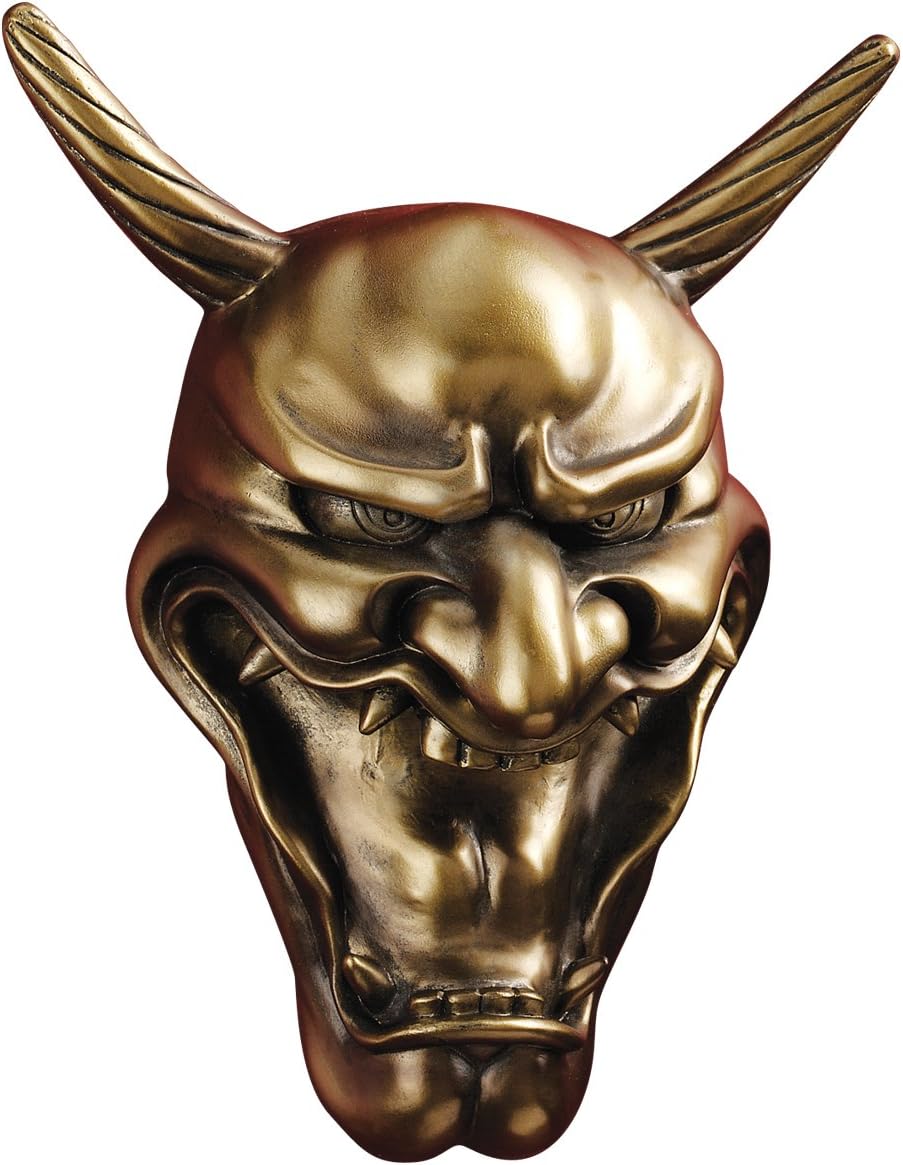Design Toscano Demon Mask Wall Sculptures - Kagura Hannya : Amazon.co ...