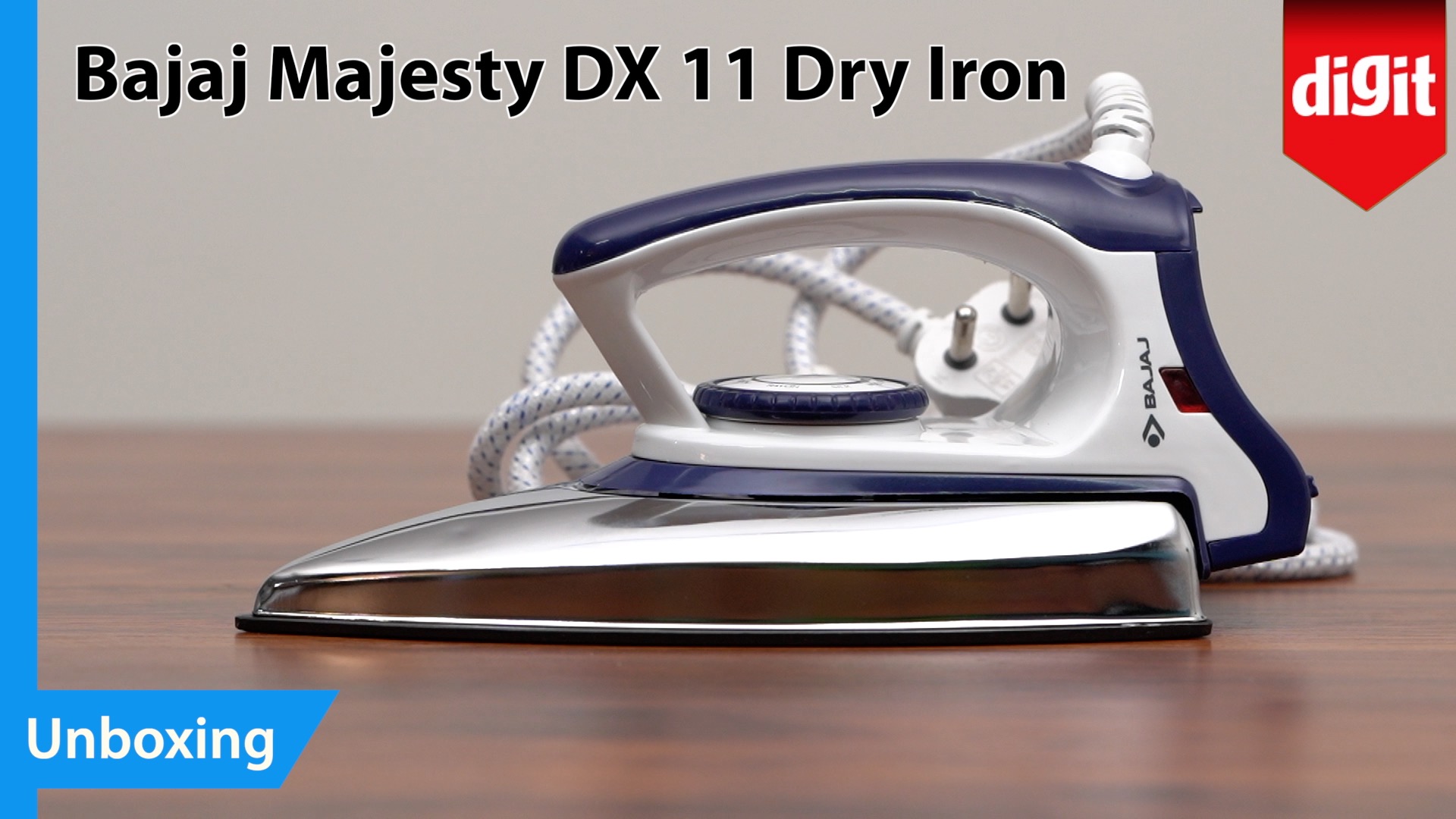 Watch Bajaj Majesty DX 11 Dry Iron Unboxing Unboxing on Amazon Live