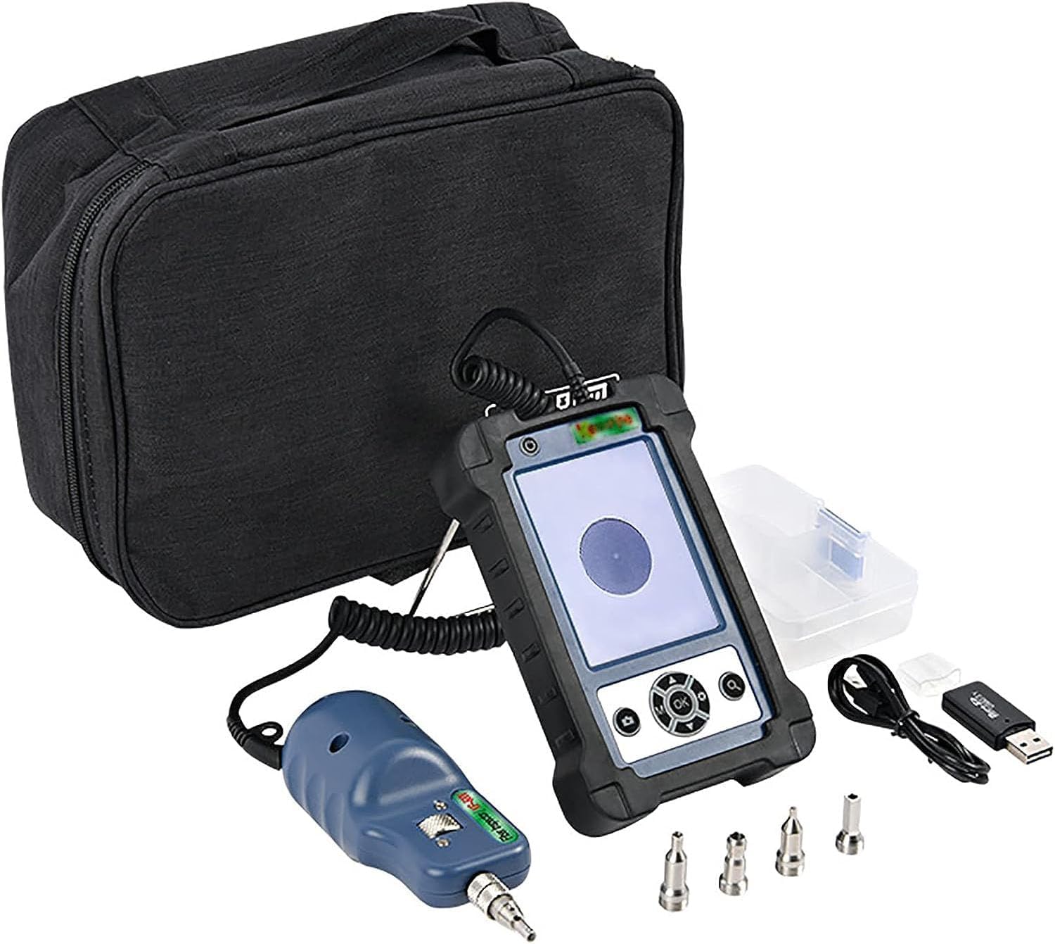 Amazon.com: Fiber Optic Inspection Microscope Probe, 400X Magnification ...