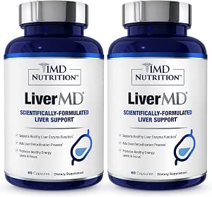 1MD Nutrition LiverMD - Liver Support Supplement | Siliphos Milk ...