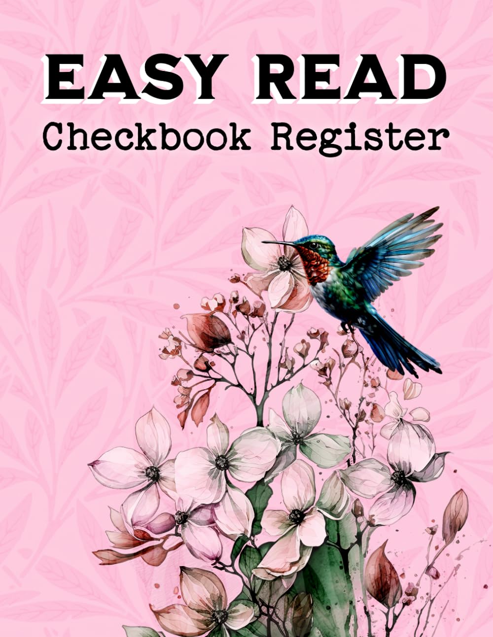 Easy Read Checkbook Register: Check and Debit Card Register: My ...