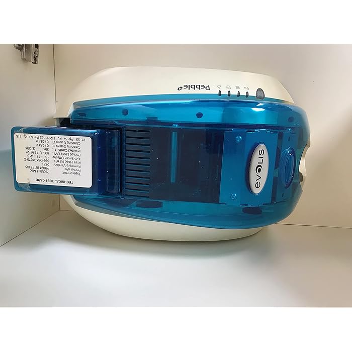Buy Blue Evolis Pebble 4 Plastic ID Card Printer Online at desertcart INDIA
