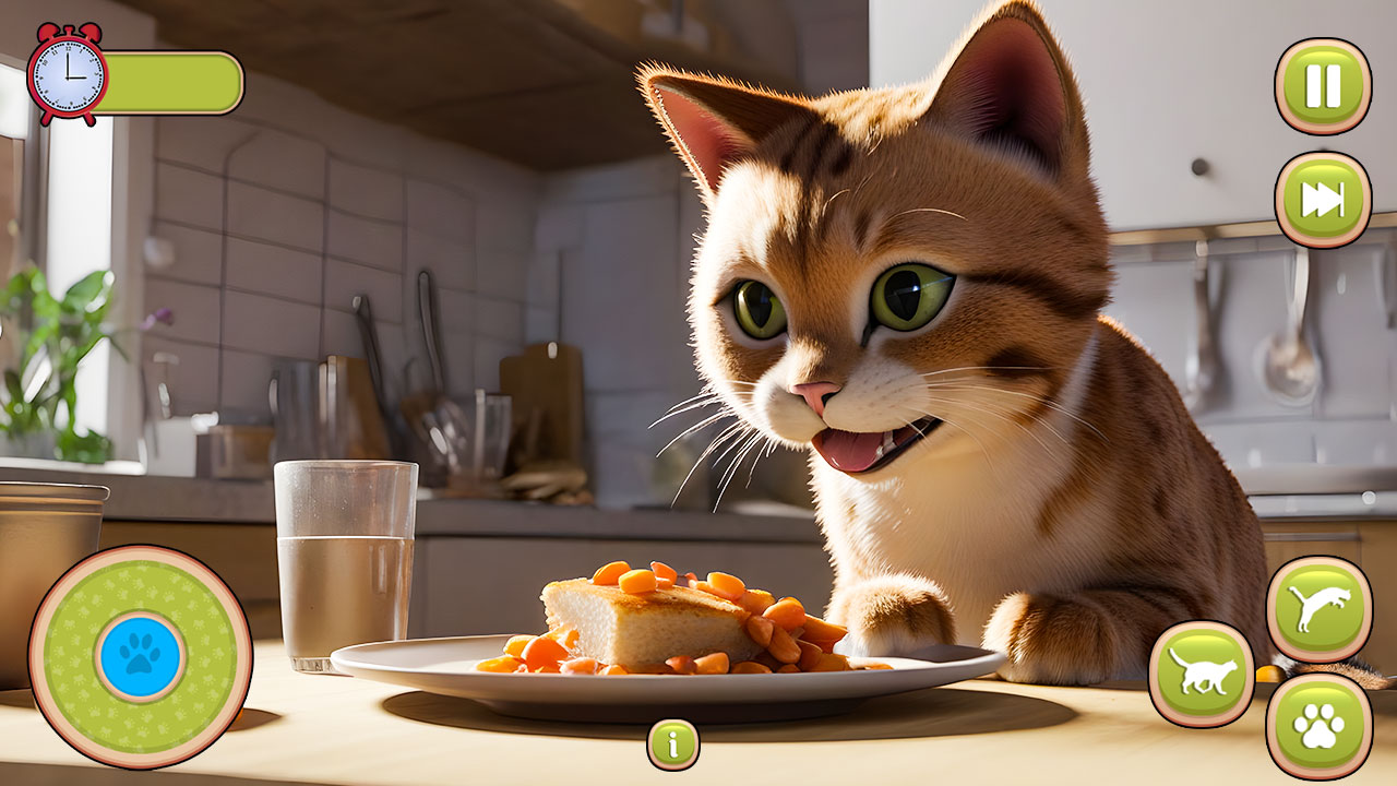 My Ultimate Cute Pet Cat Simulator Game 2024: Little Kitten and Dog ...