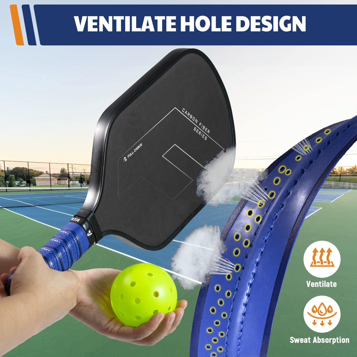 Snapklik.com : Pickleball Paddle Grip Tape, Pack Of 2 Pickleball ...
