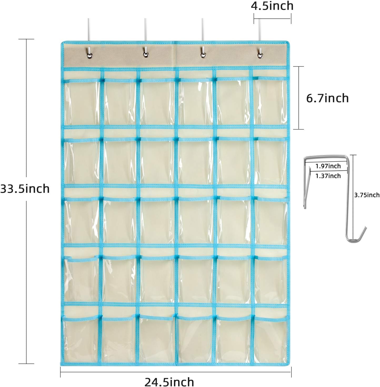 KEEPJOY Classroom Pocket Chart Organizer - 2 pack, Australia | Ubuy