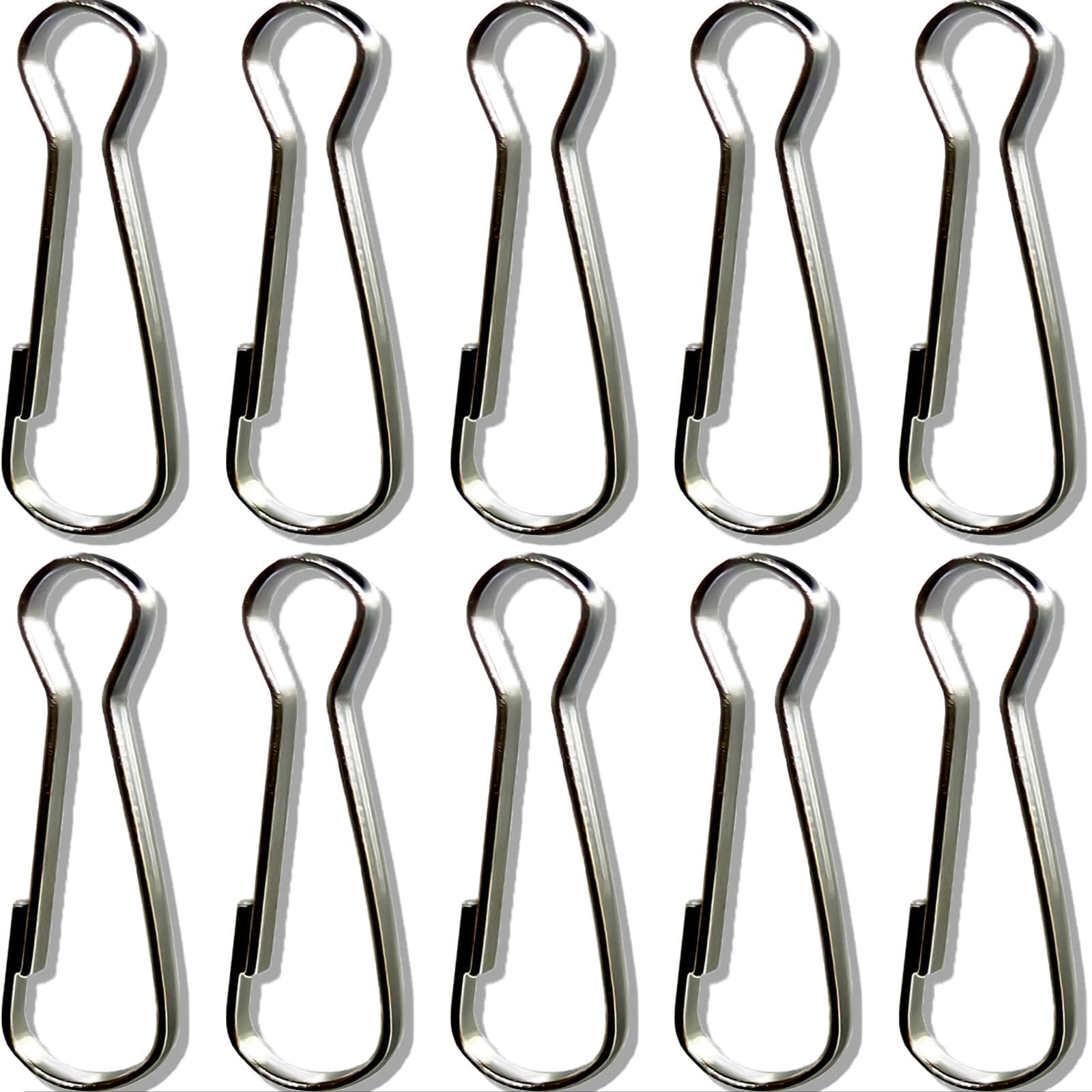 Amazon.com: Shade Doctor of Maine 1 1/4" Stainless Steel SNAP HOOKS for ...