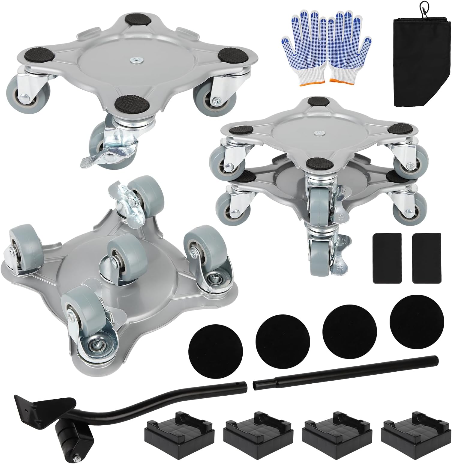 Amazon.com: Pake Handling Tools - Furniture Corner Mover 3 Wheel Dolly ...