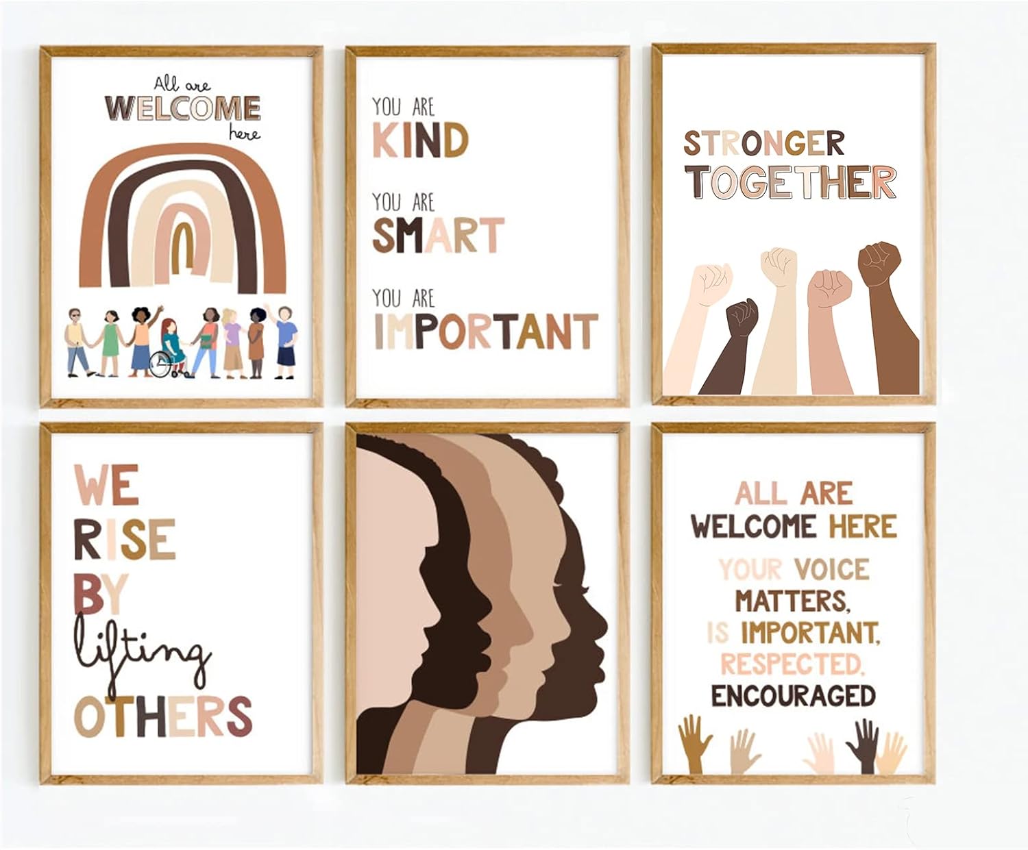 Mental Health Posters Therapy Office Decor Inspirational Boho Positive ...