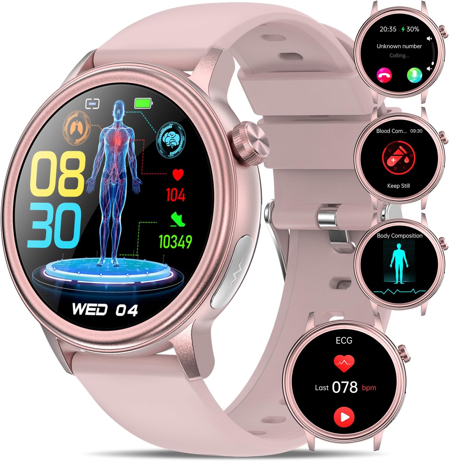 Shirem Track Pro 2.0 Smartwatch – Noir-A – Traqueur d'activité ...