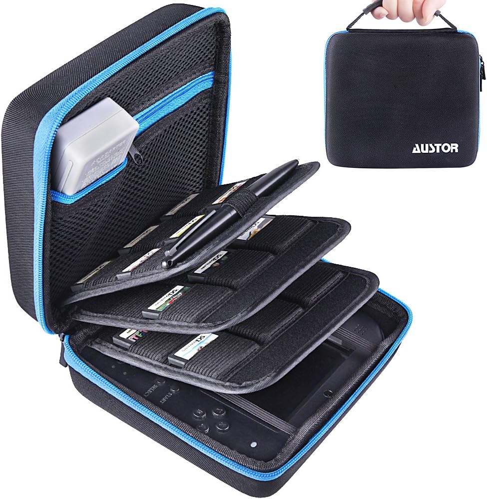 AUSTOR Storage Case for Nintendo 2DS, Blue : Amazon.co.uk: PC & Video Games