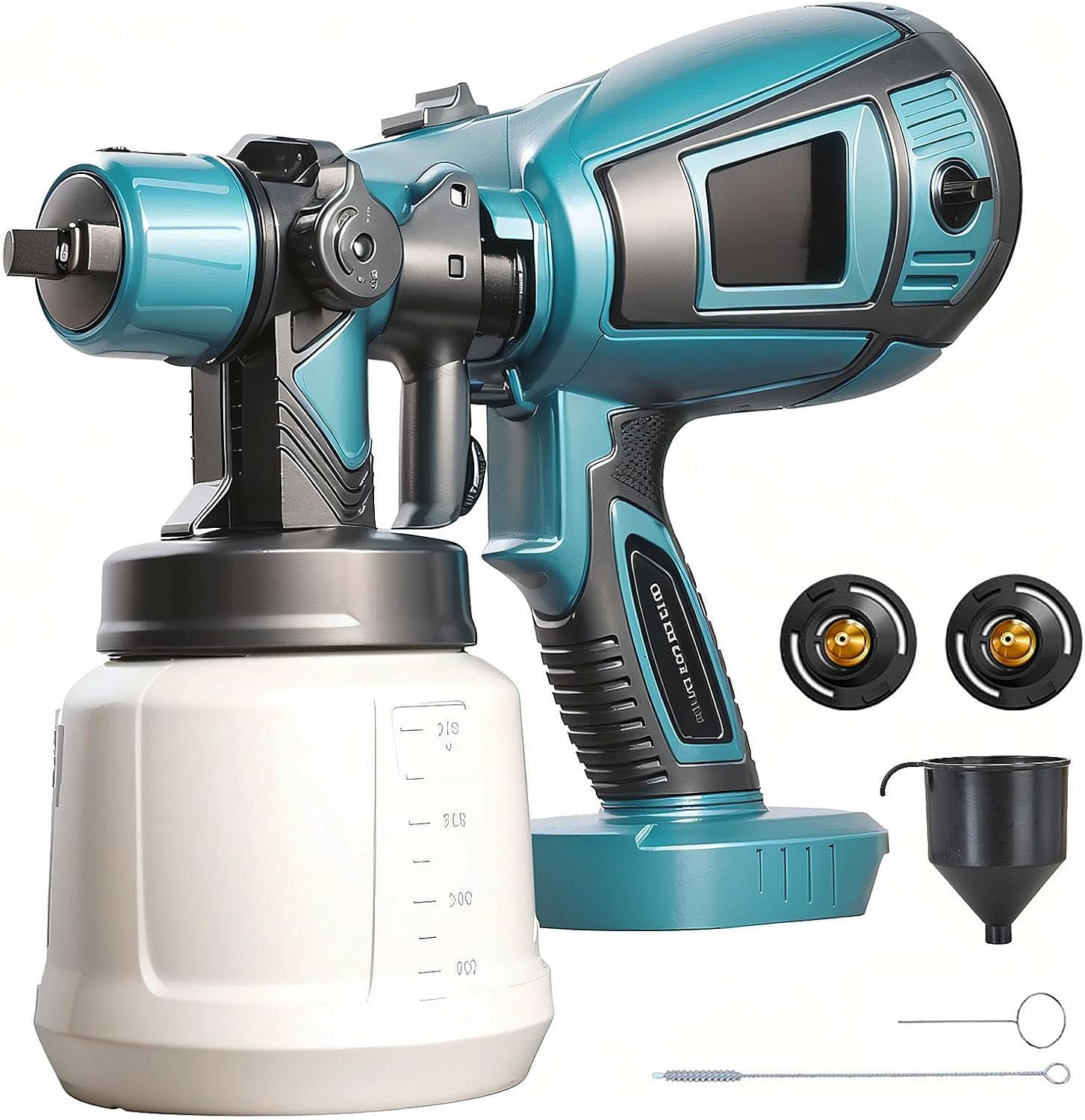 Cordless Fence Paint Sprayer For Walls And Ceilings With 1000ml ...