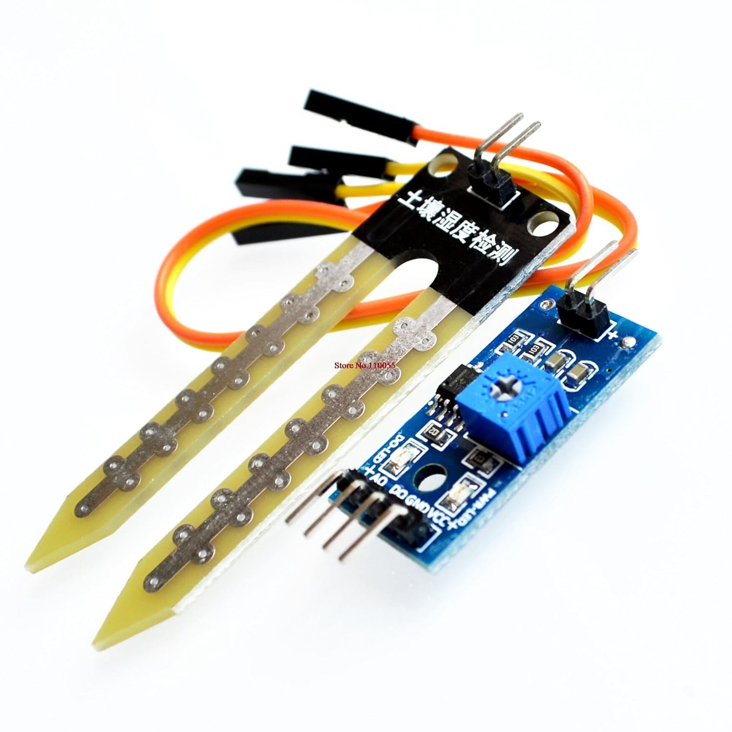 10pcs/lot Soil The Hygrometer Detection Module Soil Moisture Sensor ...