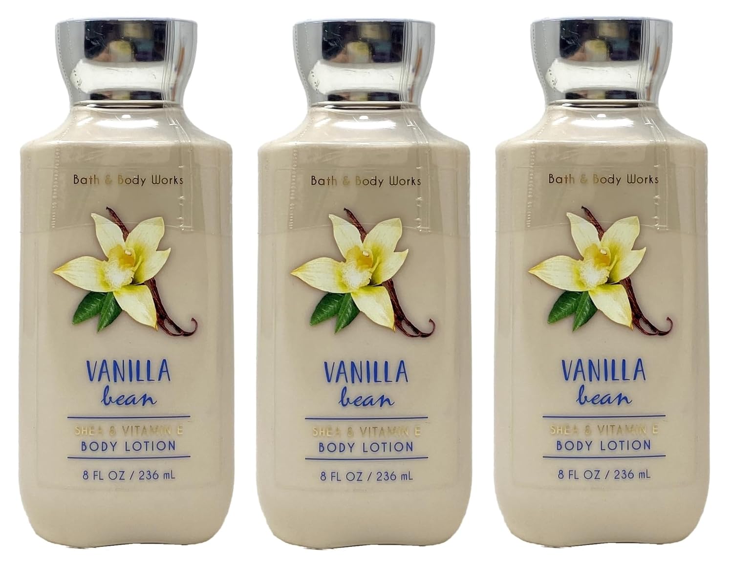Amazon.com : Bath and Body Works Vanilla Bean - Body Lotion 3 Pack ...
