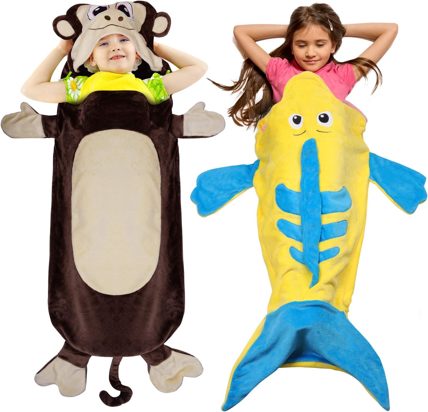 Amazon.com: Catalonia Kids Snuggle Tail Blanket, Super Soft Plush ...