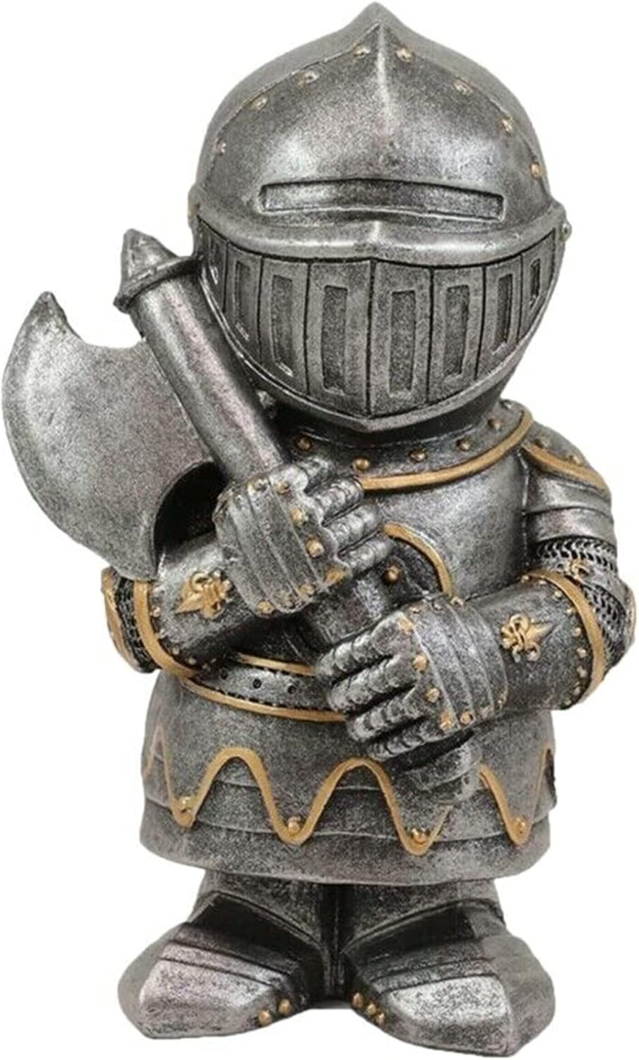 Knight Gnomes Guard Garden Gnome Ornaments Outdoor Medieval Crusader ...