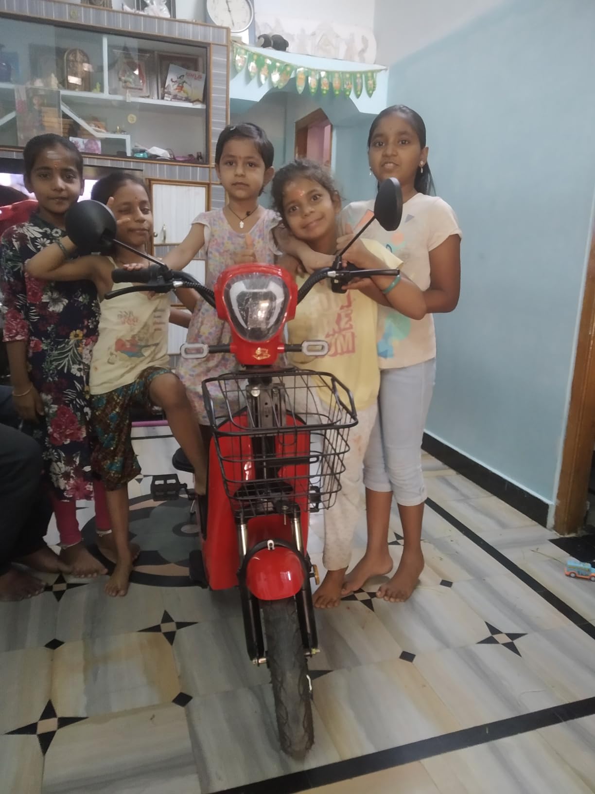 Green Udaan Electric Scooter for Adult’s Commuter with Portable ...