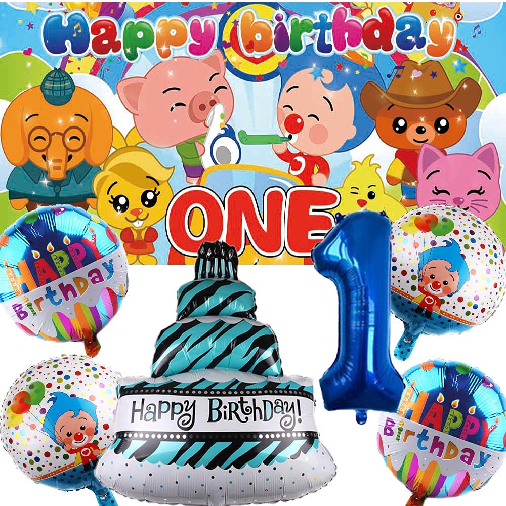 Buy Plim Plim 1st Party Supplies | First | One Years Old | Decorations ...