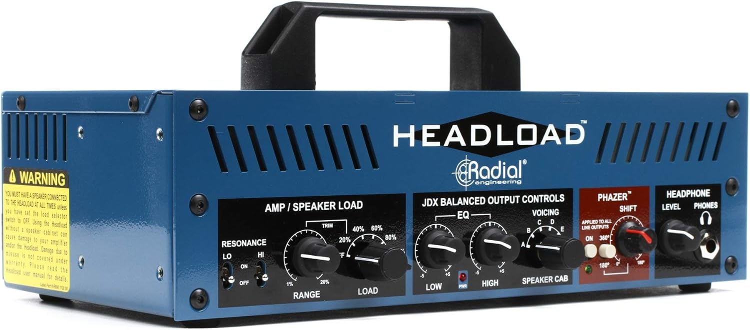 Amazon.com: Radial Engineering Headload Guitar Amp Load Box 4 ohms ...