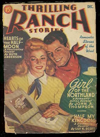 THRILLING RANCH STORIES DEC 1944-RUTH ANDERSON-PULP WES FR/G at Amazon ...