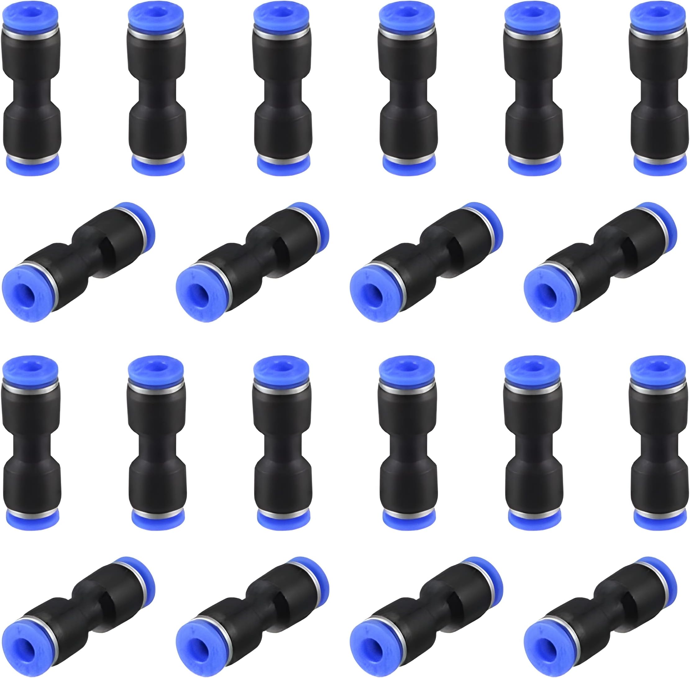 Amazon.com: Metalwork Plastic Push to Connect Straight Union Tube ...