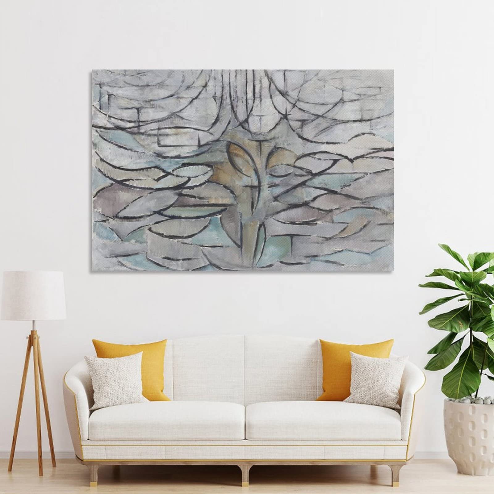 Flowering Apple Tree Mondrian