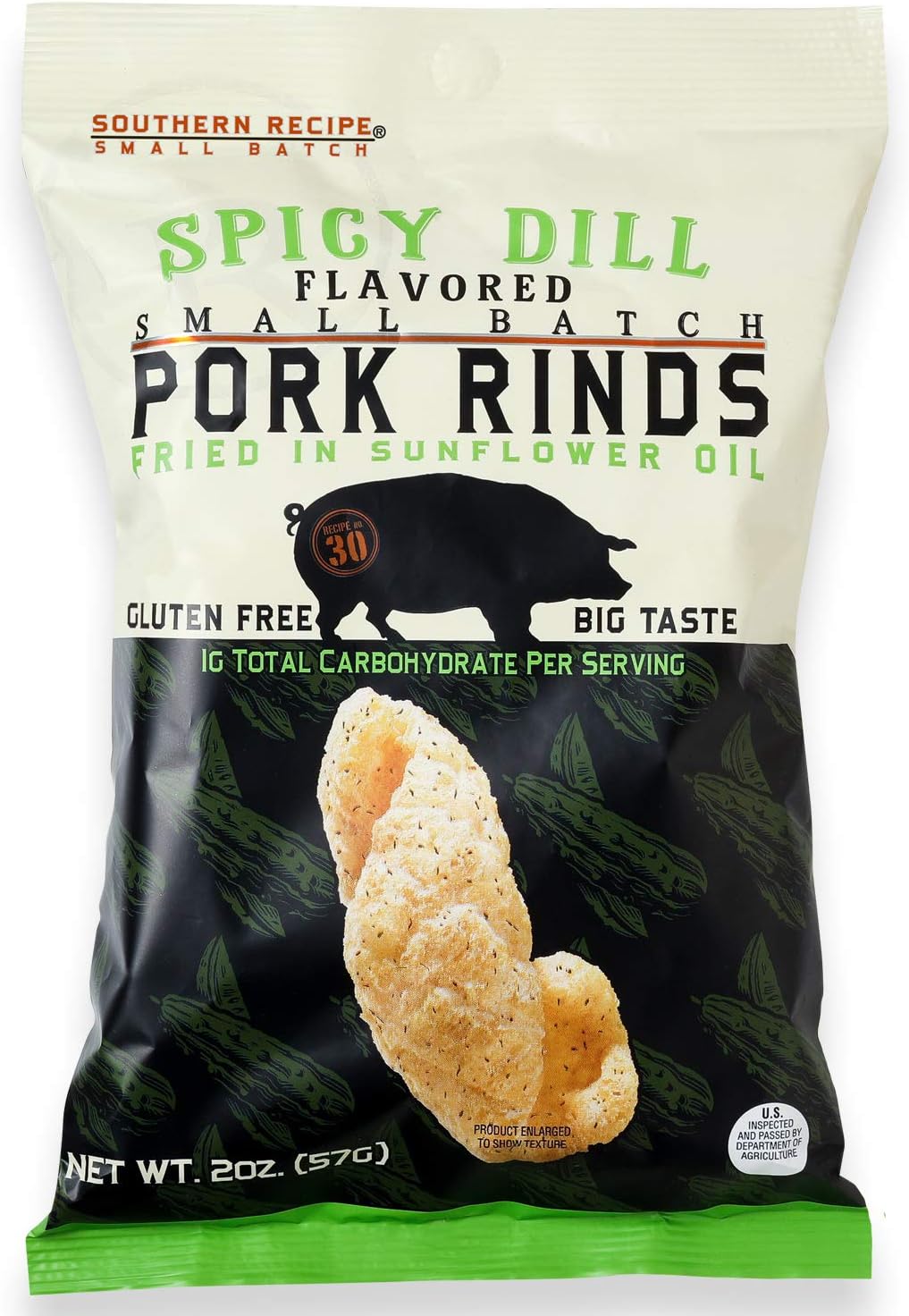Amazon.com: Southern Recipe Small Batch Pork Rinds | Korean Kimchi BBQ ...