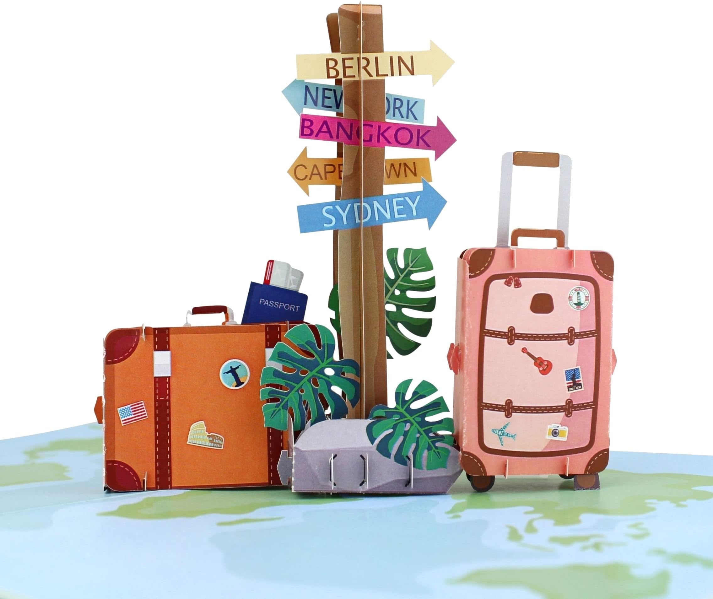 MOKIO® Carte Pop-Up – Camping avec camping-car – Carte cadeau 3D pour ...