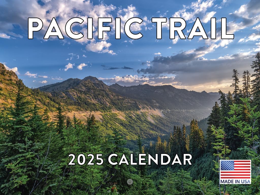 Pacific Trail Calendar 2025 Monthly Wall Calender | American Made In ...