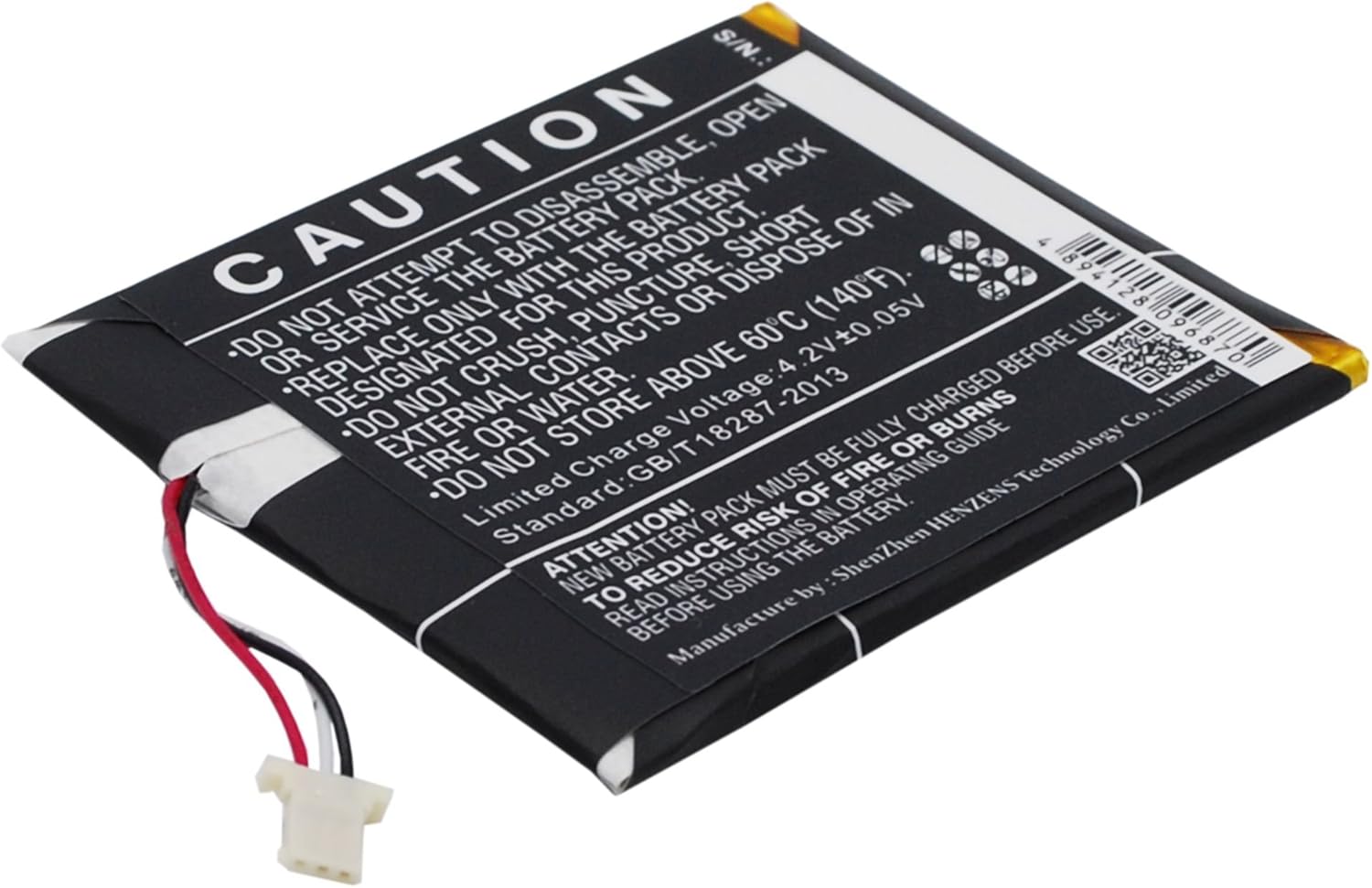 Buy CS Cameron Sino E-Book, E-Reader Battery, 890mAh / 3.29Wh Li ...