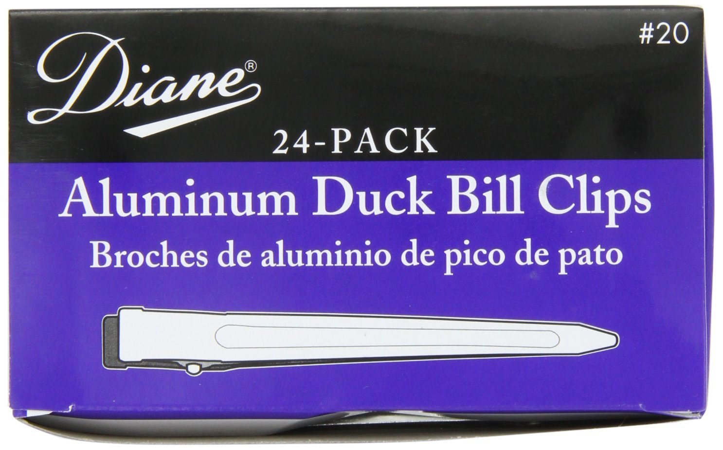 Amazon.com : Diane Aluminum Duck Bill Clips # 20, 24 per Pack (2 Pack ...