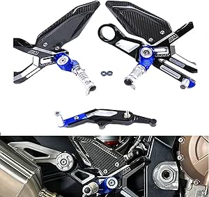 Amazon.com: Motorcycle Adjustable Rearsets Rearset Foot Pegs for BMW ...