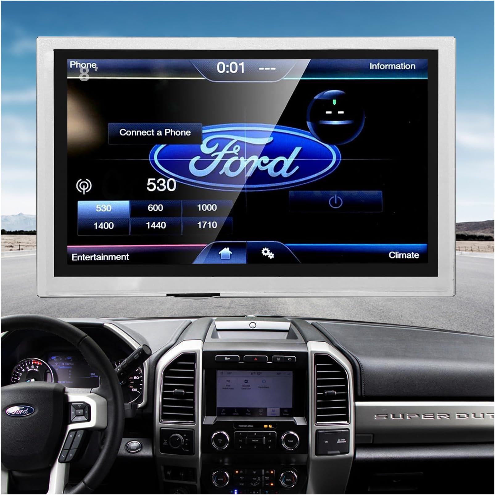 Amazon.com: Generic 8"" Sync 2 Radio Information Touch Screen Display ...