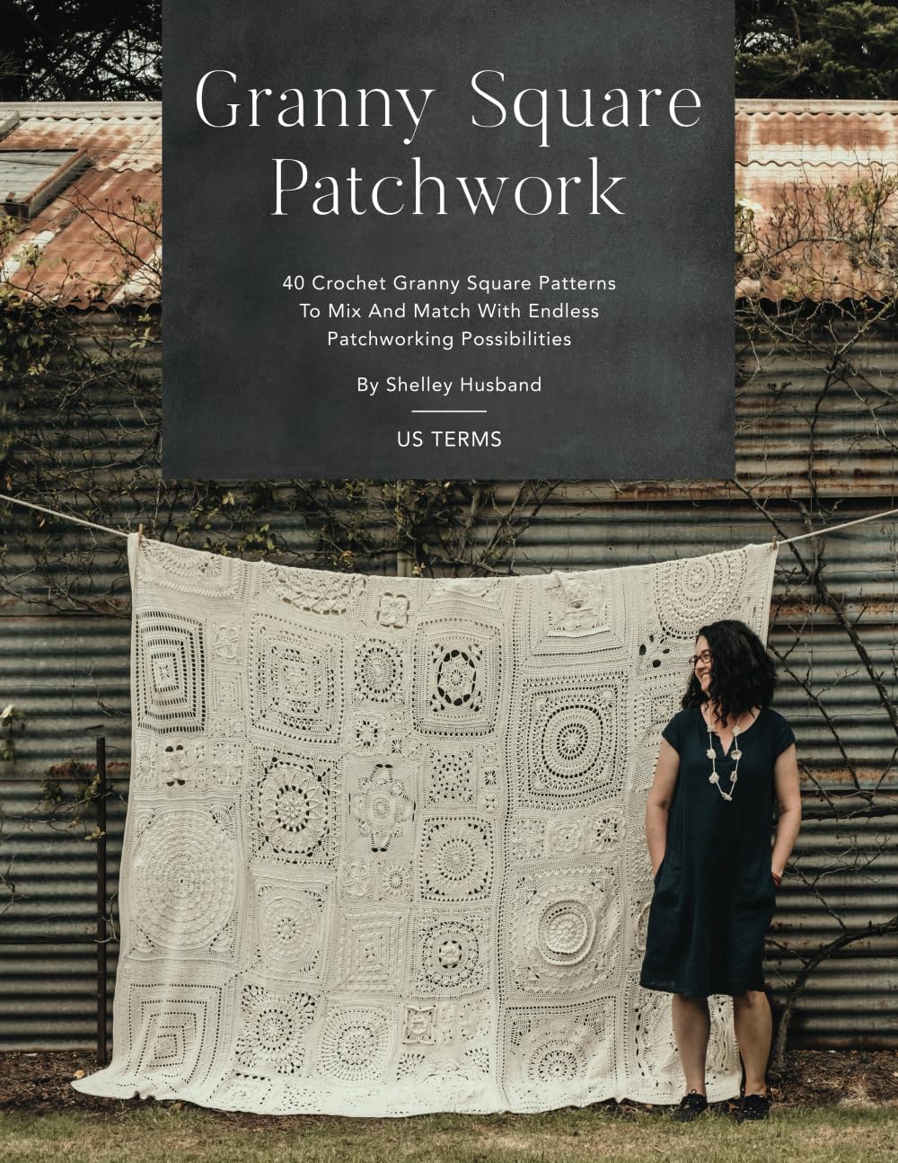 Amazon.com: Granny Square Patchwork US Terms Edition: 40 Crochet Granny ...