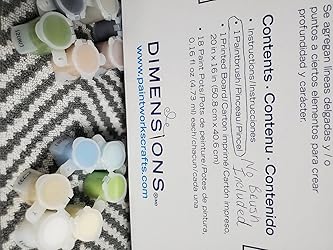 Amazon.com: Dimensions PaintWorks Paint by Numbers Kit for Adults and ...