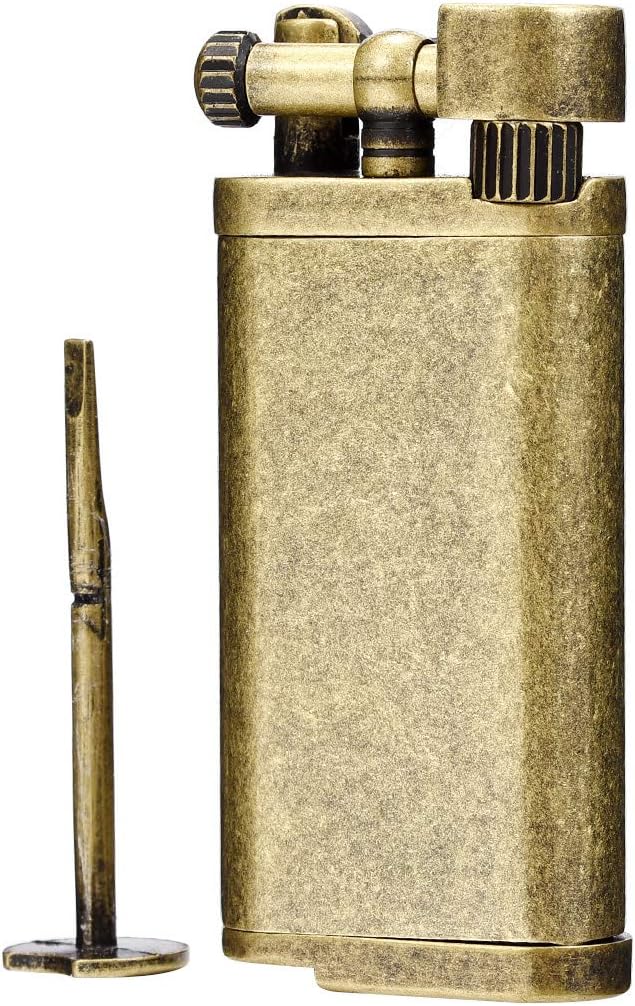 Amazon.com: Antique Vintage Lighter,Reusable Windproof Trench Lighter ...