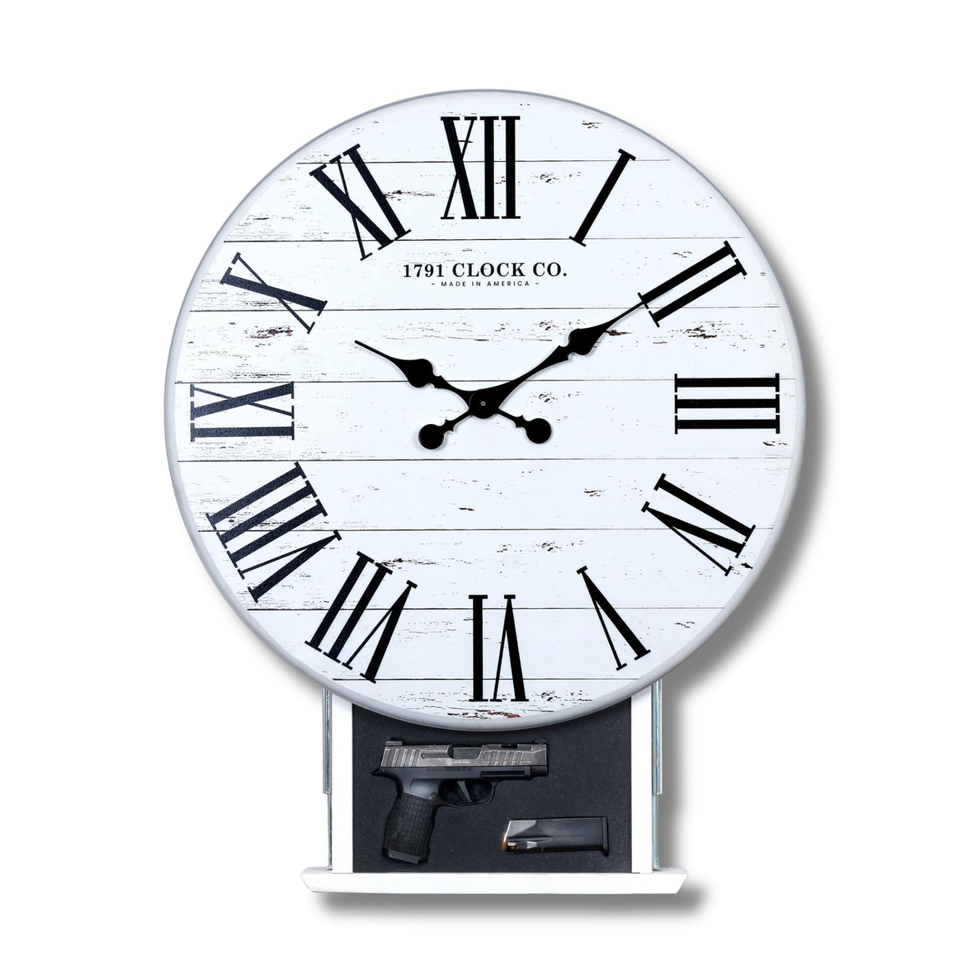 Amazon.com: Tactical Traps - Tactical Clock Gun Safe with Hidden Gun ...