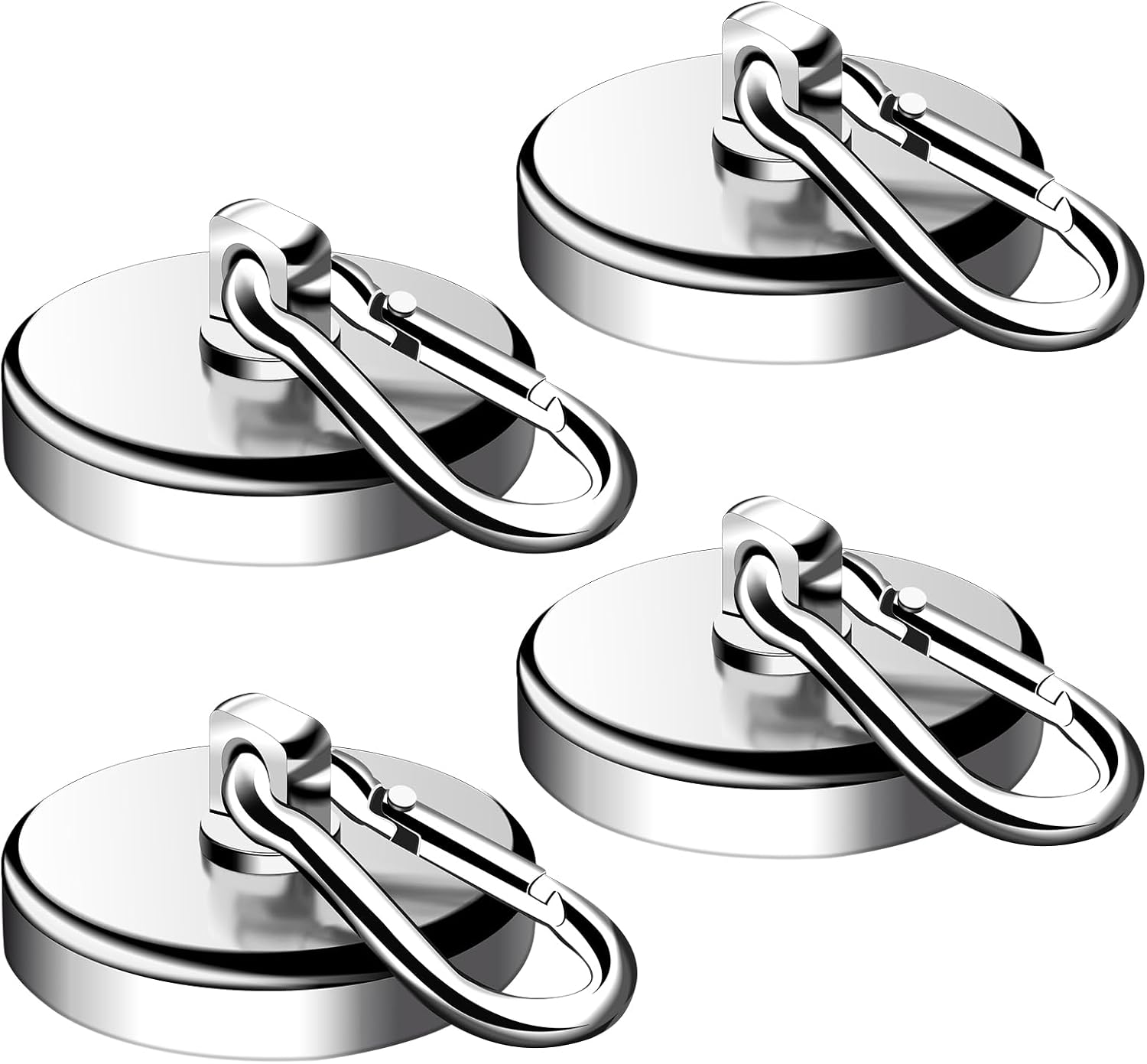 Amazon.com: DIYMAG Magnetic Hooks, 200LBS Strong Heavy Duty Neodymium ...