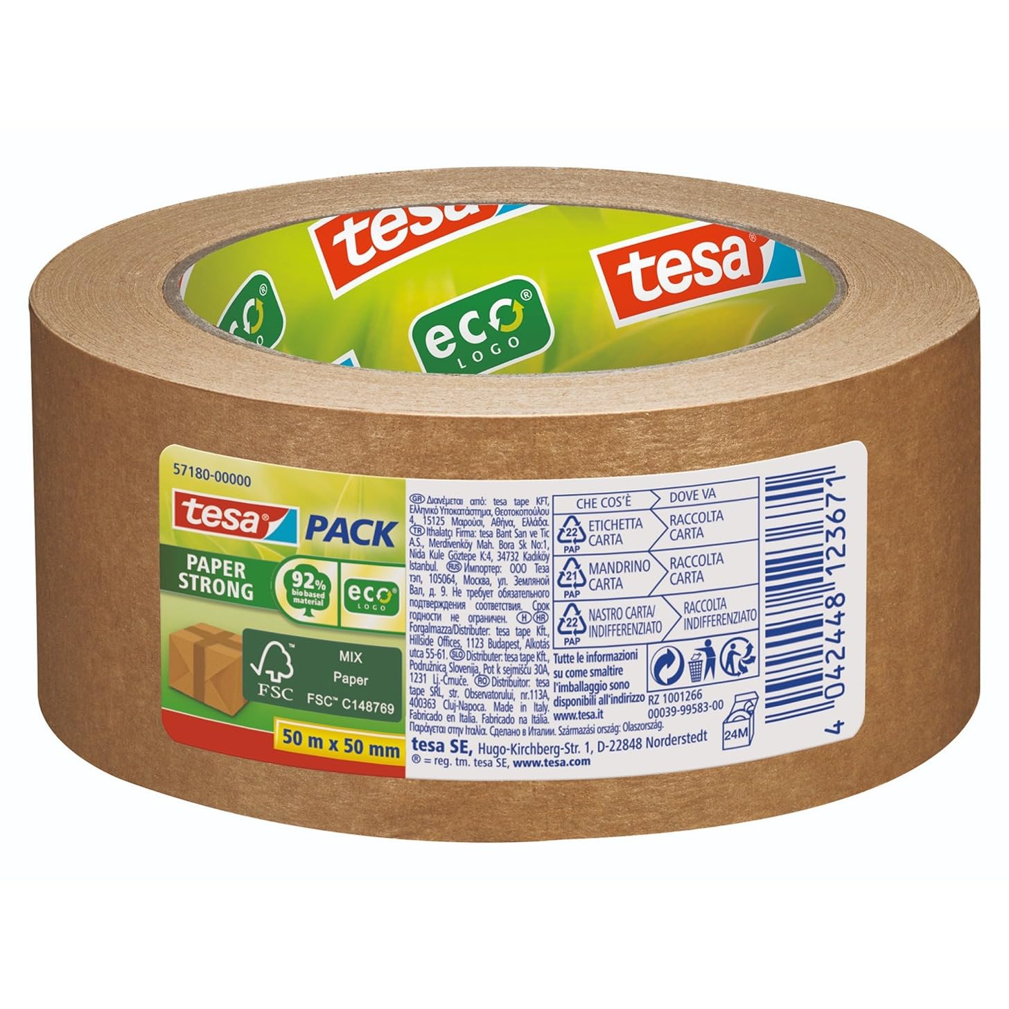 tesa ecoLogo packing tape - an environmentally friendly and strong ...