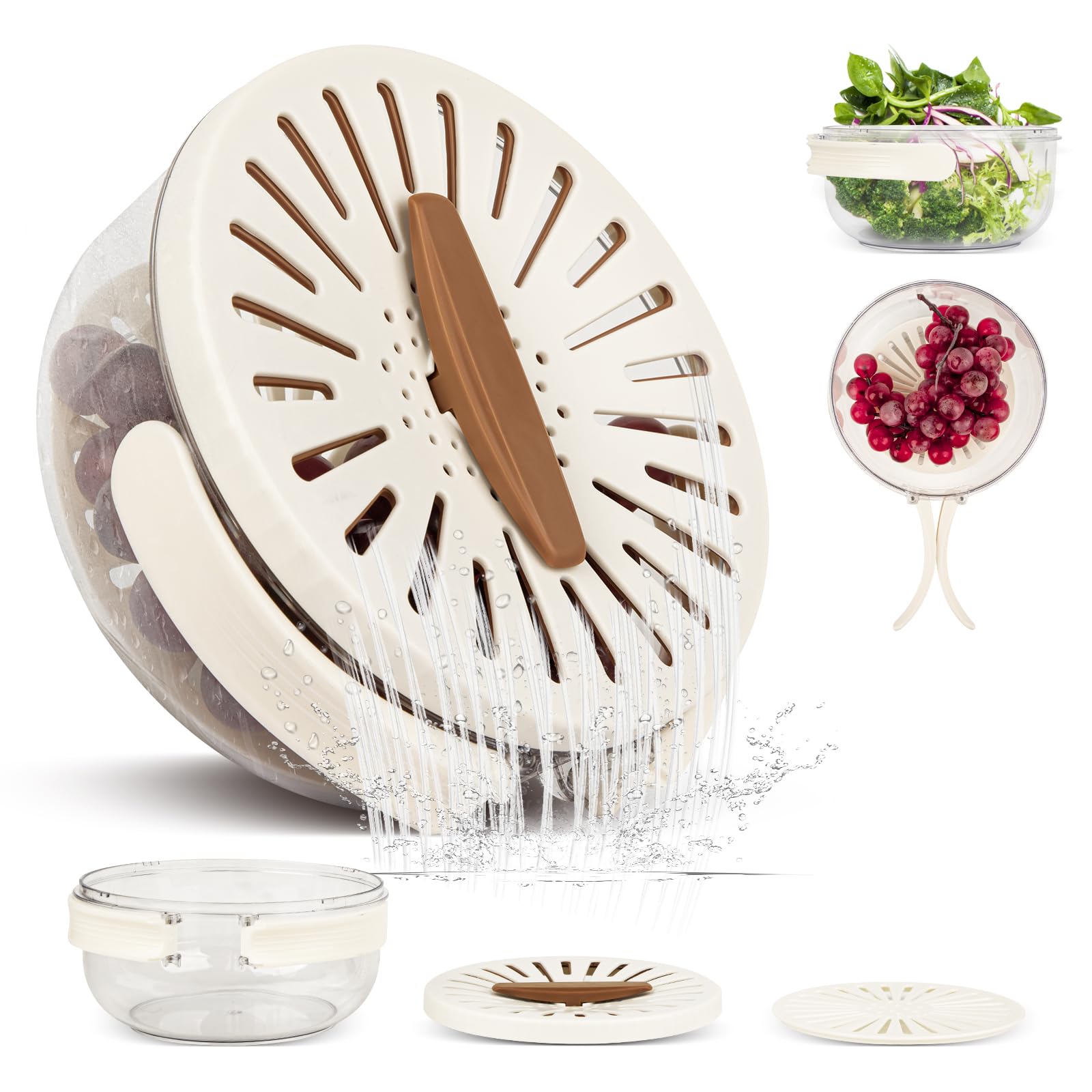 Amazon.com: Kitchen Colanders Bowl, Small Plastic Food Strainers with ...